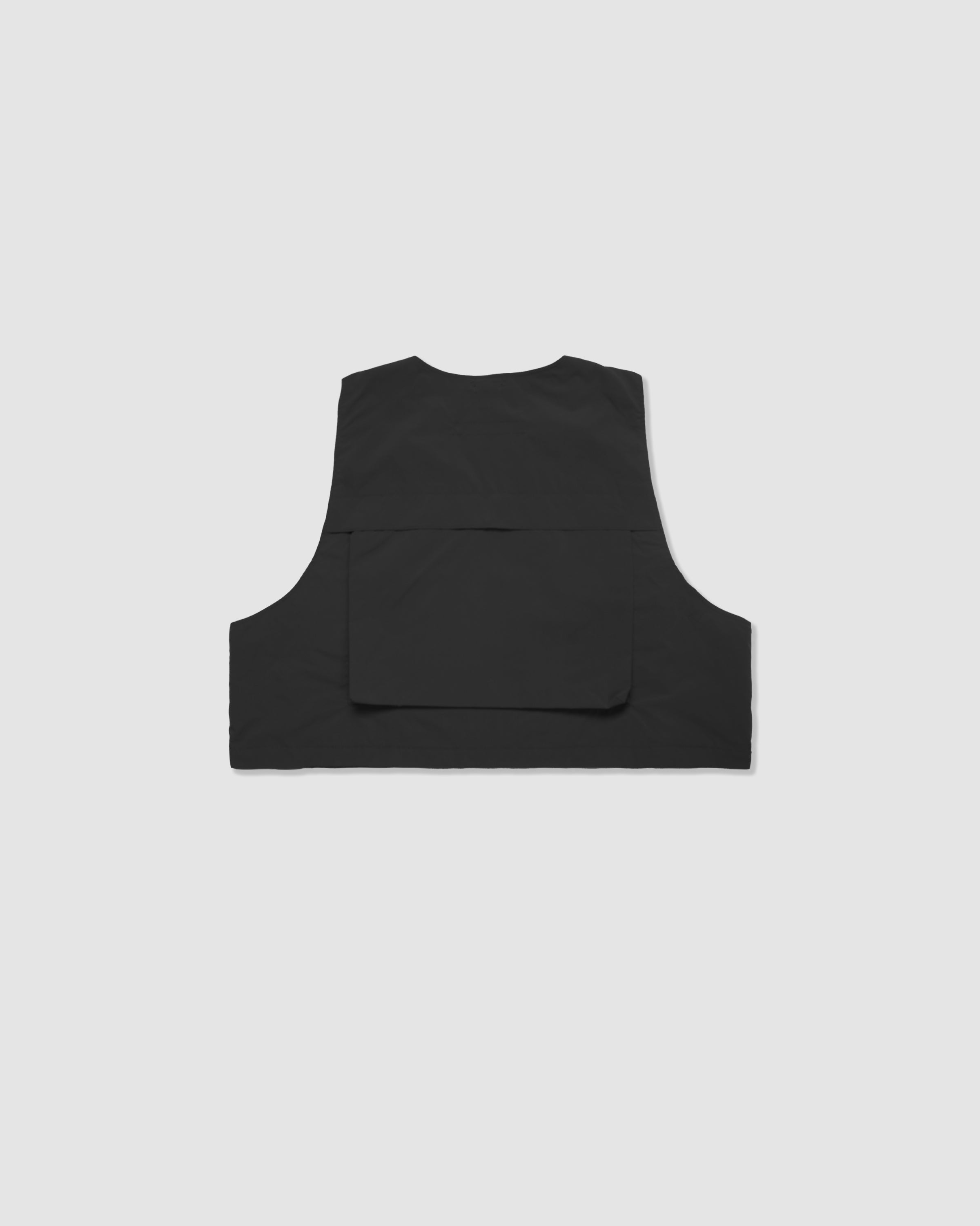Double Layered Half Jacket - Black – LAKH