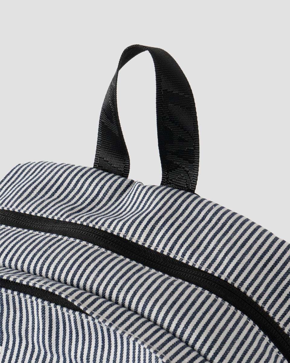 Ten Pockets Backpack - Strip Navy – LAKH