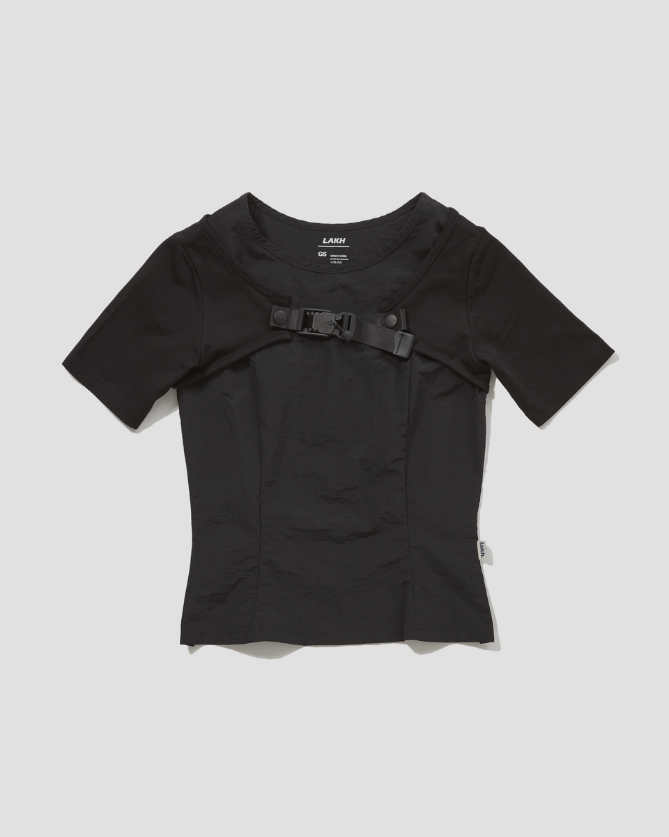 2-In-1 Layered Top - Black – LAKH